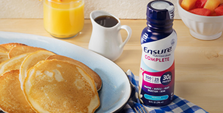 Ensure® COMPLETE Easy Pancakes Recipe | Ensure®