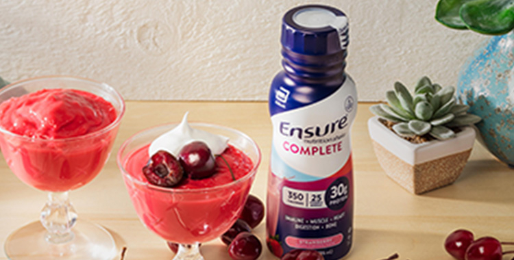 Ensure® COMPLETE Cherry Gelatin Recipe | Ensure®