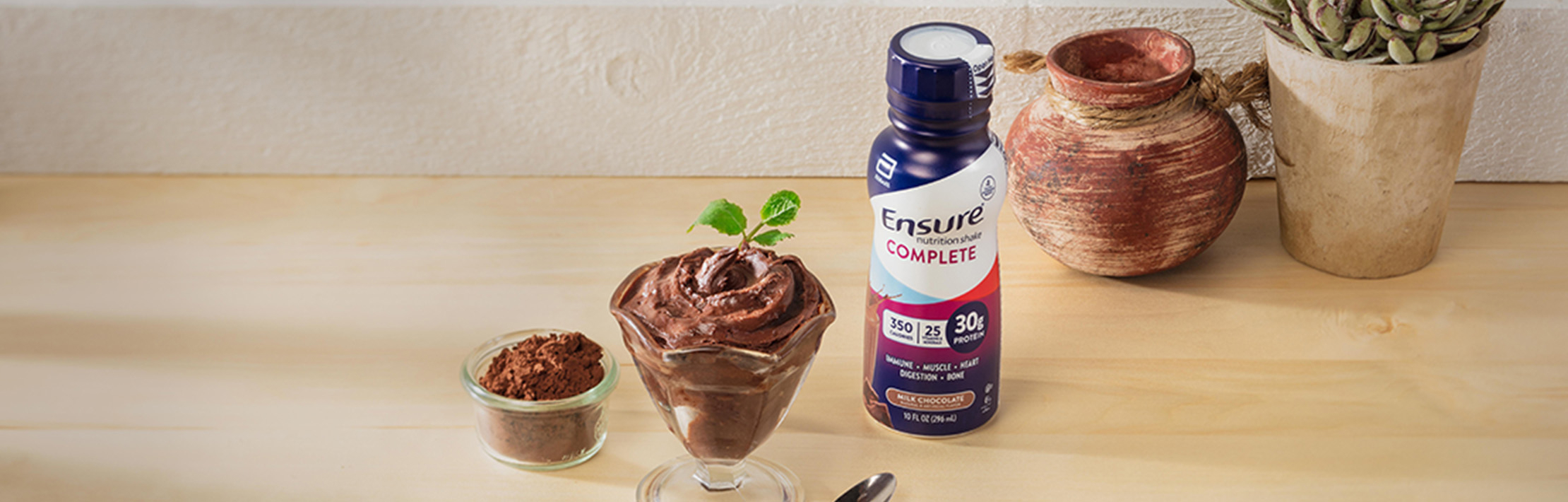 Ensure® COMPLETE Chocolate Pudding Recipe | Ensure®
